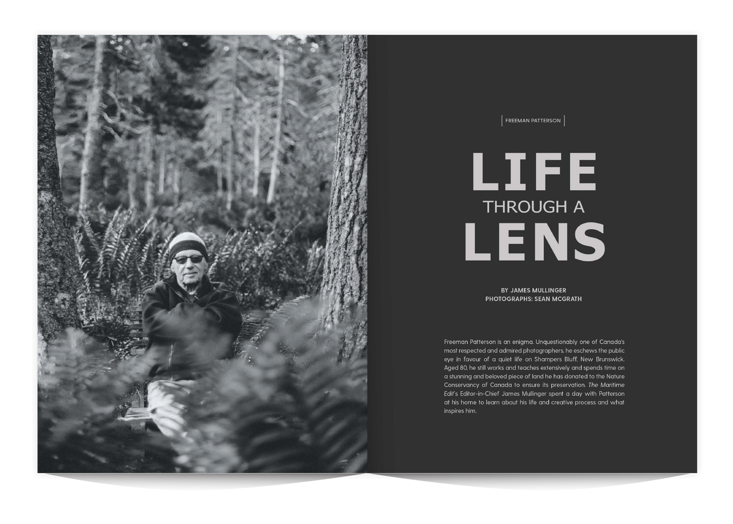 Freeman Patterson for EDIT magazine, Volume 3 – [EDIT]